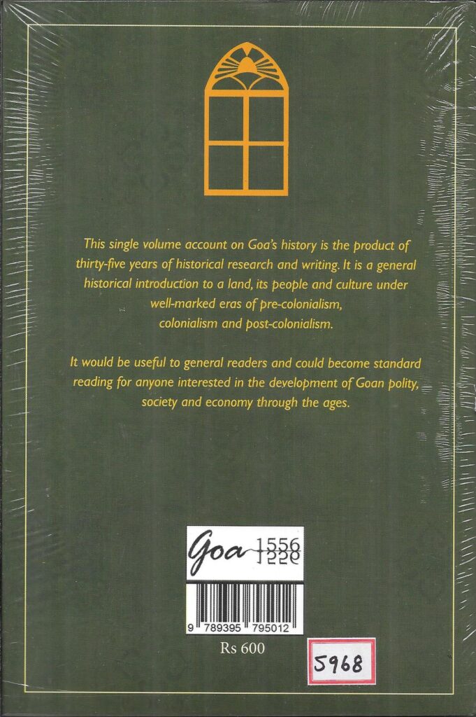 Concise History of Goa – GRANTH ABHIMAN